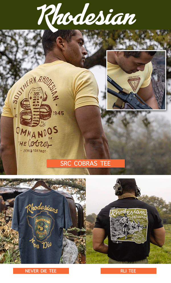 Zero Foxtrot: Find Your Favorite Styles from Americana, Rhodesian & Gulf War | Milled