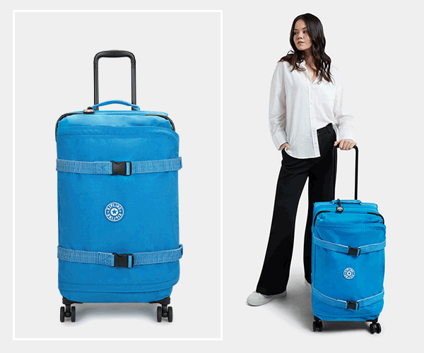 Kipling: Tough, light, and ready to go: Kipling luggage | Milled