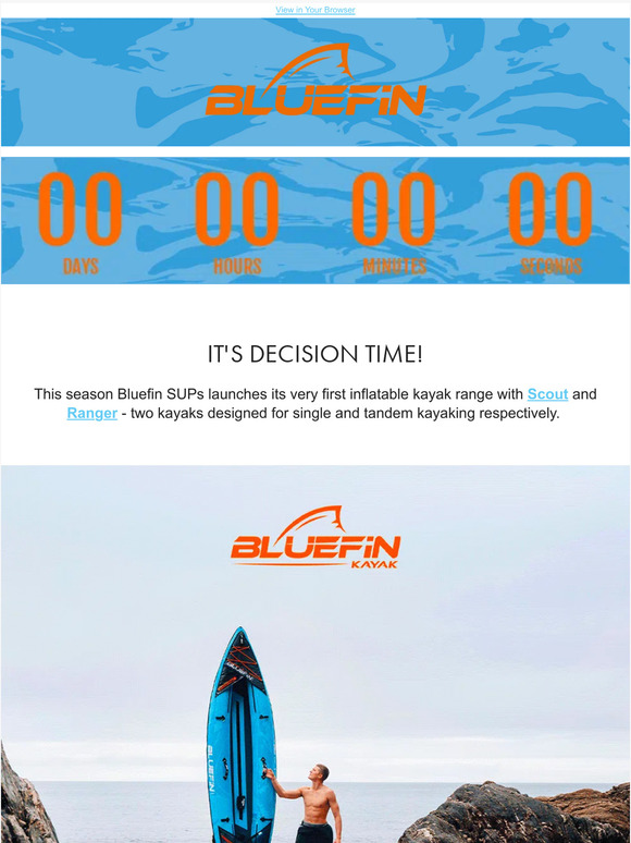 Bluefin SUP: Introducing the new inflatable kayak range | Milled