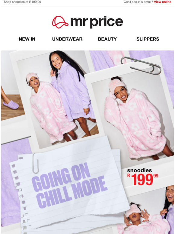 Mr Price: Sleep mode activated 😉 | Milled