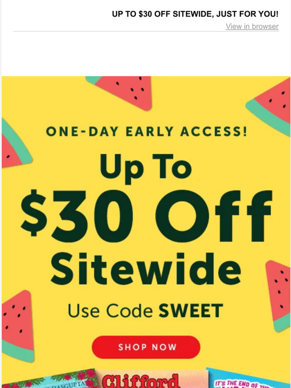 Scholastic: —, Your Early Access Starts Now! | Milled