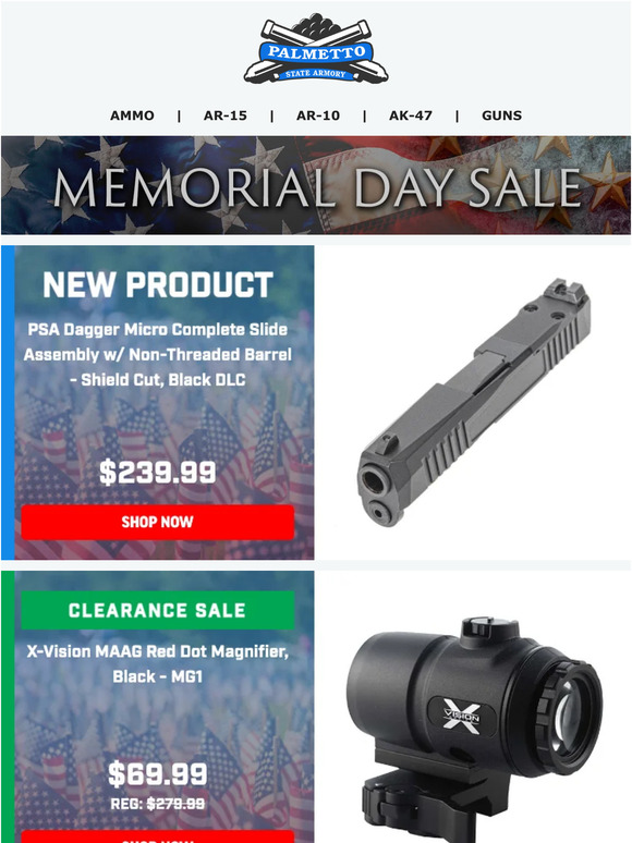 Palmetto State Armory: 🚨Come & Get'em! | PSA Dagger Micro Complete ...