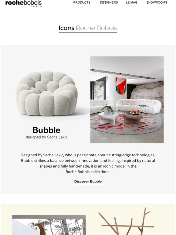 Roche Bobois: Discover the Roche Bobois Icons | Milled
