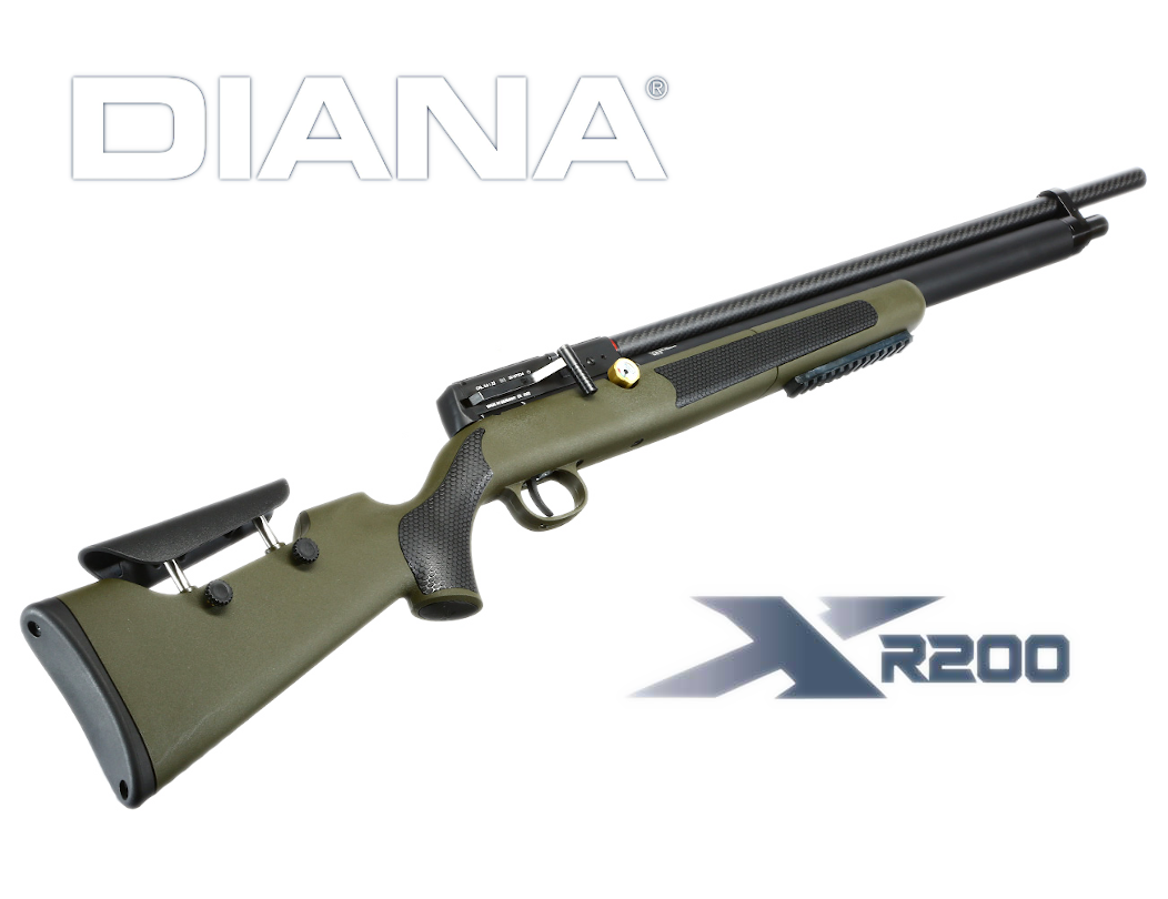 Airgun: Diana XR200 PCP er nu på lager hos Airgun.dk💥 | Milled
