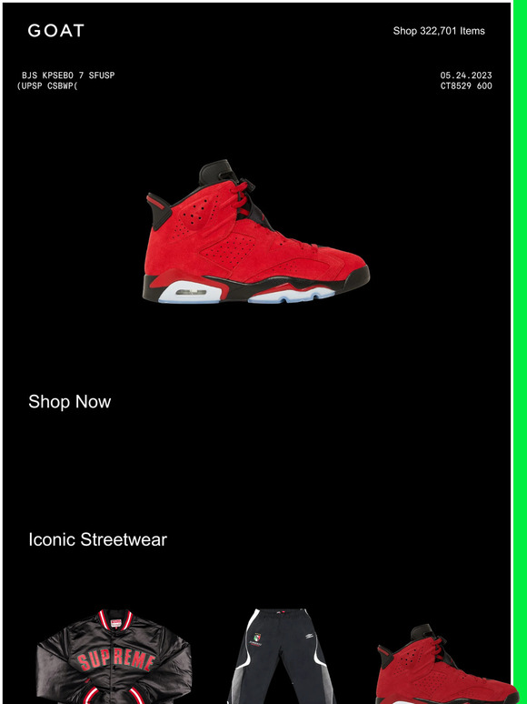 GOAT: [SEED] Just Dropped: Air Jordan 6 Retro 'Toro Bravo' available ...