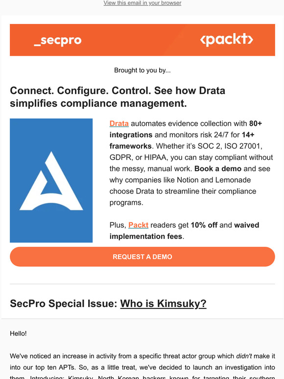 Packt: What is Kimsuky? 🤔 | Milled