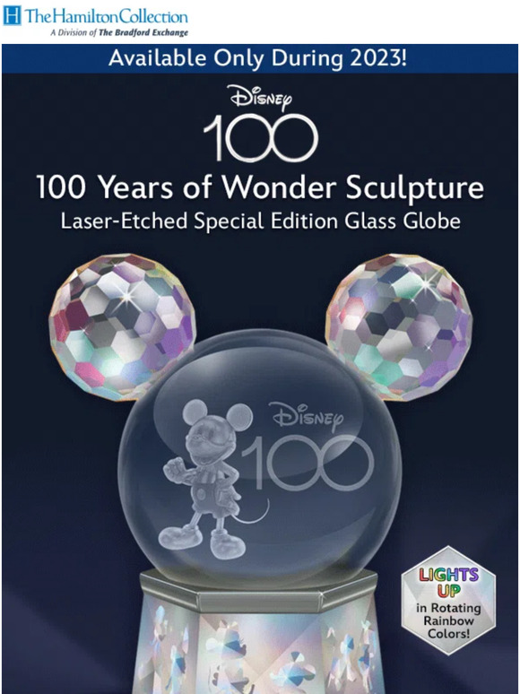 The Hamilton Collection: A Special Tribute to Disney's Centennial | Milled