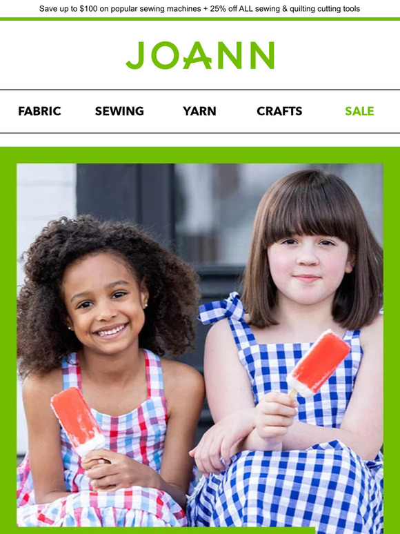 JoAnn: 📩 Check your JOANN message 📩 It's time to save up to 40% off ...