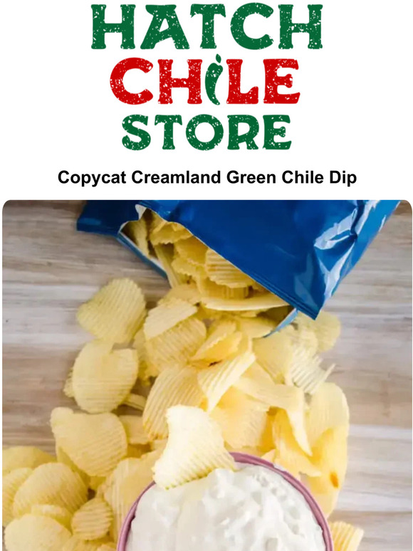 Hatch Green Chile: Copycat Creamland Green Chile Dip | Milled