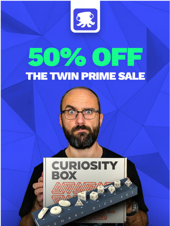 Curiosity Box: Save 50% On The Denary Dice Box | Milled