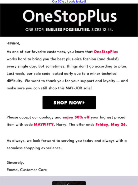 One Stop Plus: Yikes…you weren’t supposed to see that! 😬 | Milled