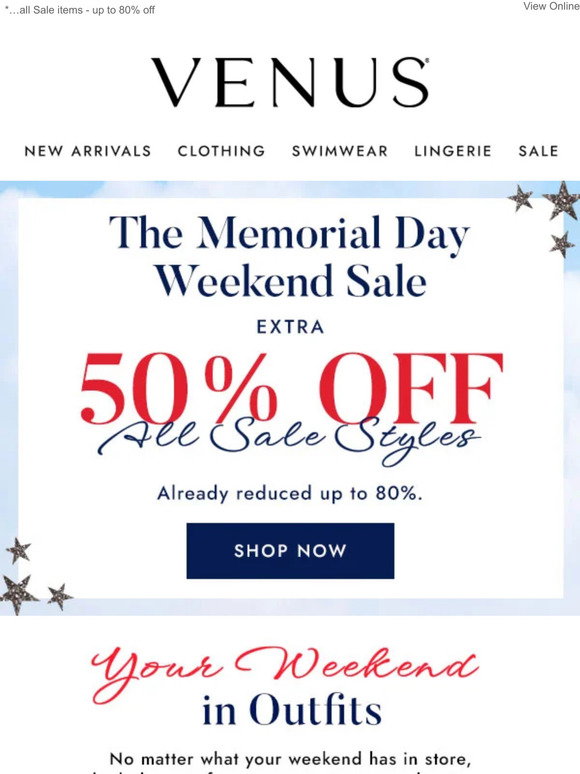 VENUS: EXTRA 50% OFF*. YES to all of this 👀 | Milled