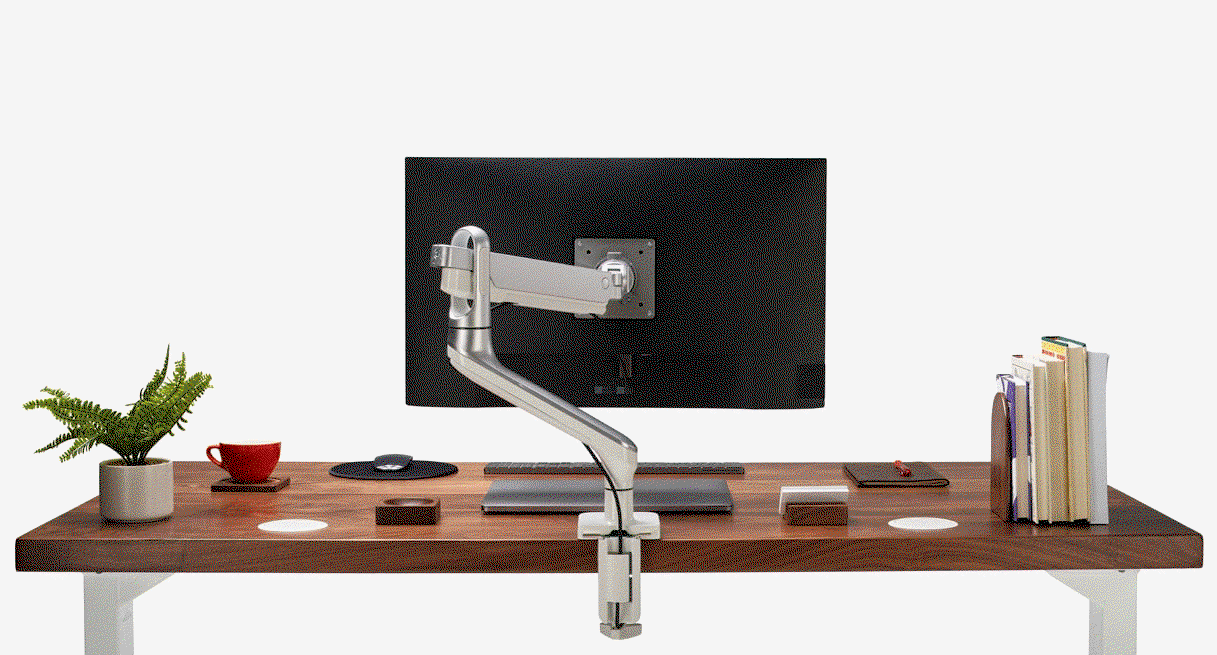 Human Solution: Monitor arms provide the perfect position for your ...