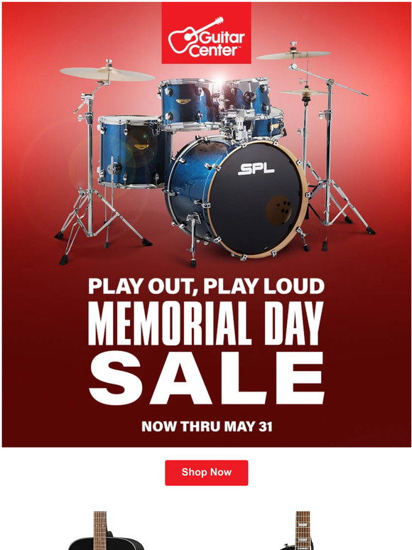Guitar Center: Memorial Day is loaded with savings | Milled