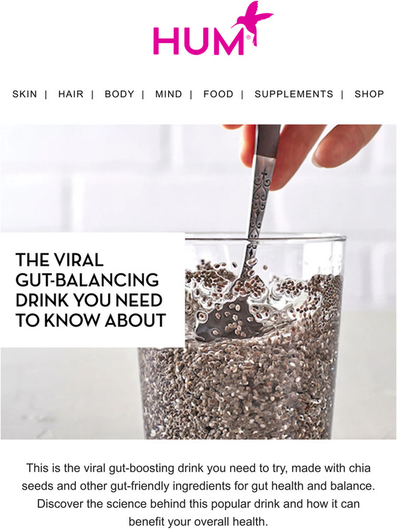 HUM Nutrition: The viral drink you need to know about for a healthy gut ...