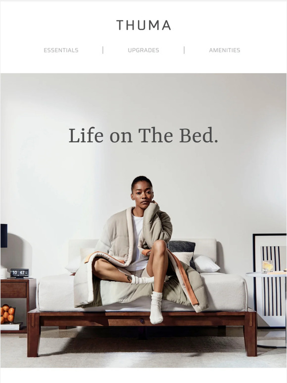 Thuma: The Bed built for anything. | Milled