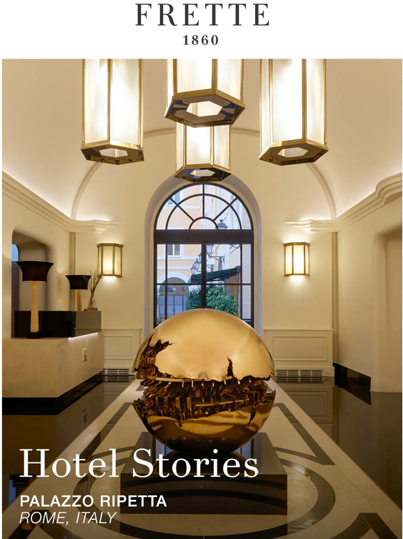 Frette: A Look Inside Palazzo Ripetta | Milled