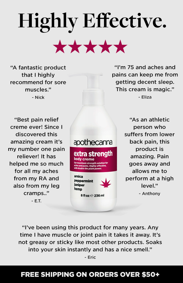 Apothecanna: Why is Extra Strength Creme our top seller? | Milled