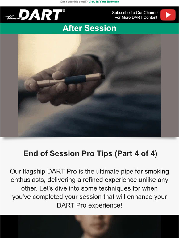 The DART Company: DART Pro Best Practices Series: End of Session | Milled