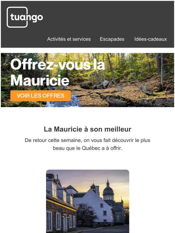 Tuango: La magie de la Mauricie, des escapades aventureuses et plus ...