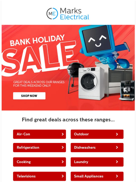 Marks Electrical: Our SALE is now on!! 😍 | Milled