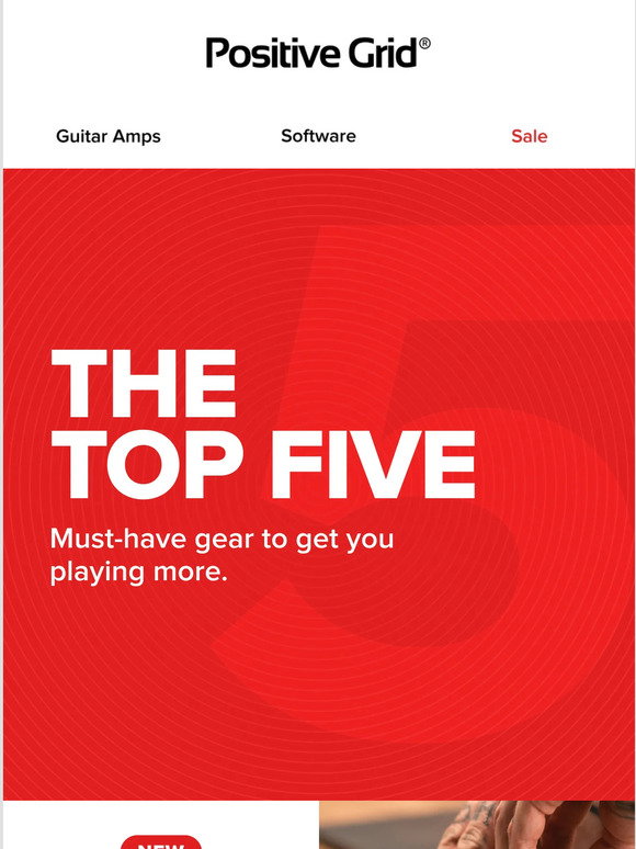Positive Grid: Plug into our top 5 best-sellers 🤘 | Milled