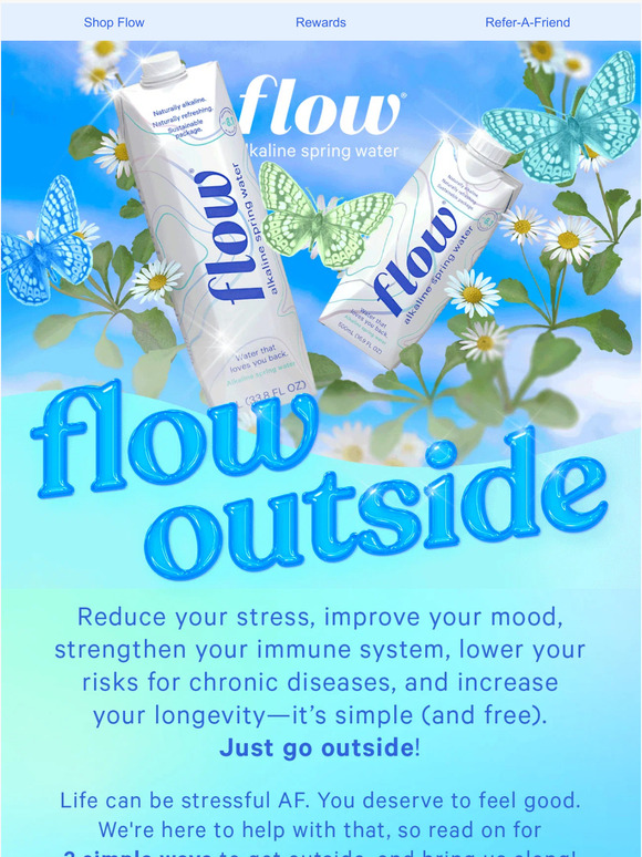 Flow Hydration: If you're stressed, open this 💜 | Milled