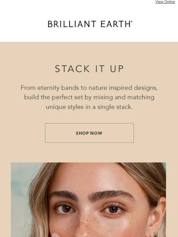 Brilliant Earth: Rings made for stacking | Milled