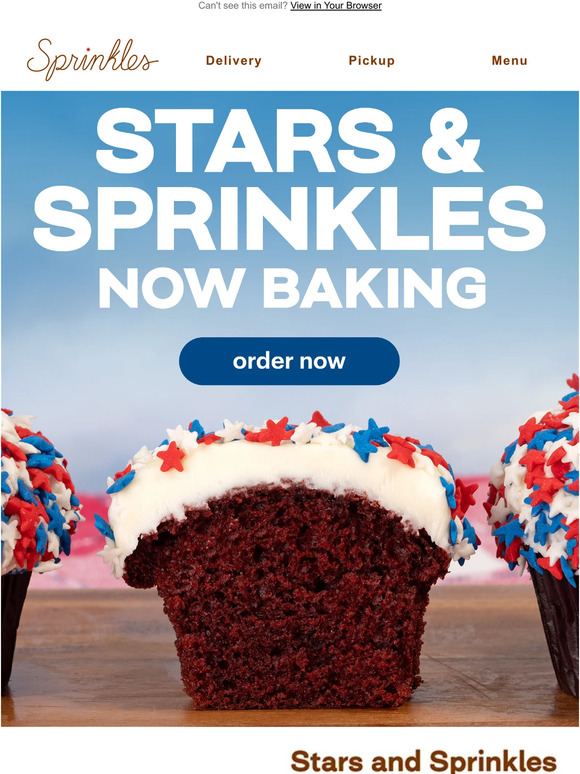 Sprinkles: Kick-off Memorial Day weekend with Sprinkles! | Milled