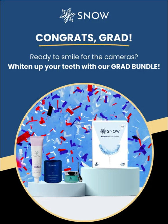 SNOW: 🧑‍🎓 CONGRATS, GRAD! | Milled