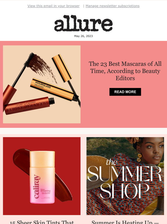 Allure: The 23 Best Mascaras of All Time, According to Beauty Editors ...