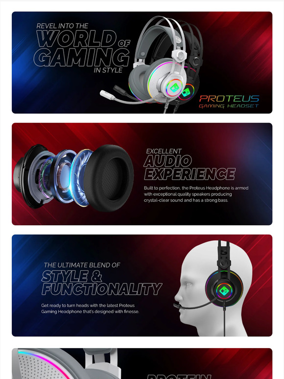 Cosmic Byte IN: Enter the Future of Gaming headphones with Cosmic Byte Proteus | Milled