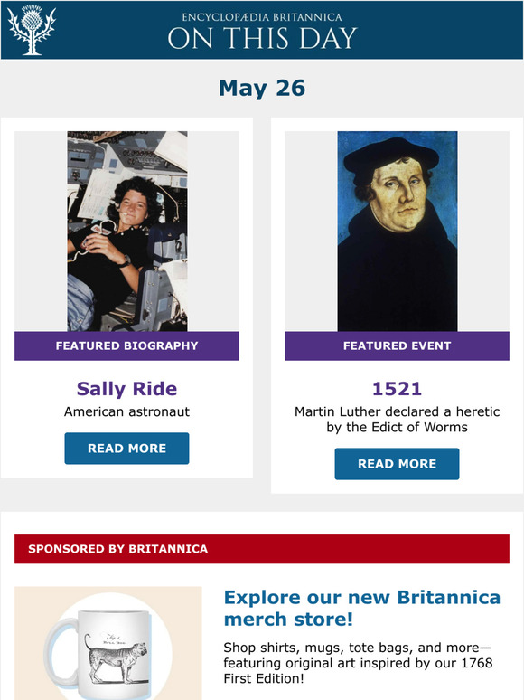 Brittanica: Martin Luther declared a heretic by the Edict of Worms ...