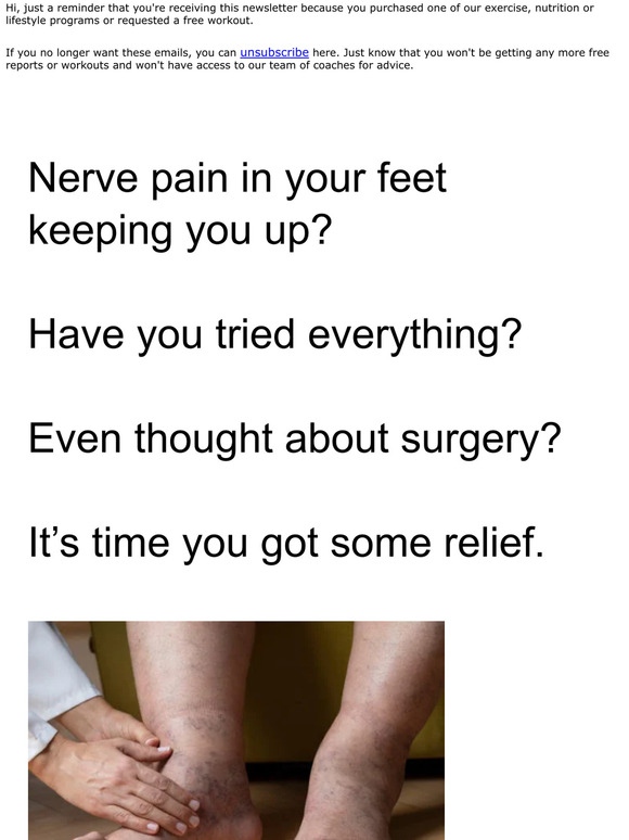 Critical Bench: 17-second neuropathy solution | Milled Critical Bench: 17-second neuropathy solution | Milled