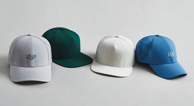 Vice Golf: VICE GOLF HATS: Brimming With Potential | Milled