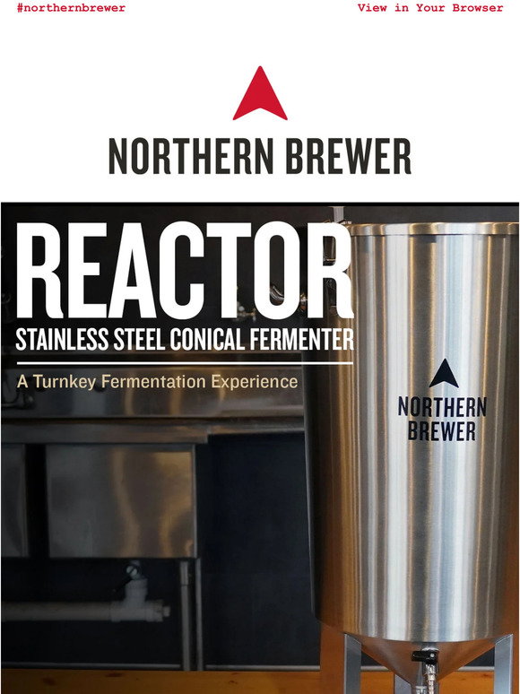 Northern Brewer: 8 Gallon SS Conical Perfect for Your Next Brew Day ...