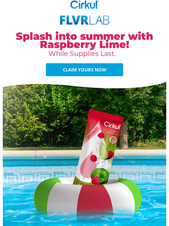 Cirkul: The Waters Fine With Raspberry Lime! | Milled