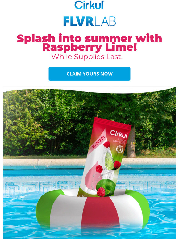 Cirkul: Limited Edition Raspberry Lime is Selling Fast! | Milled