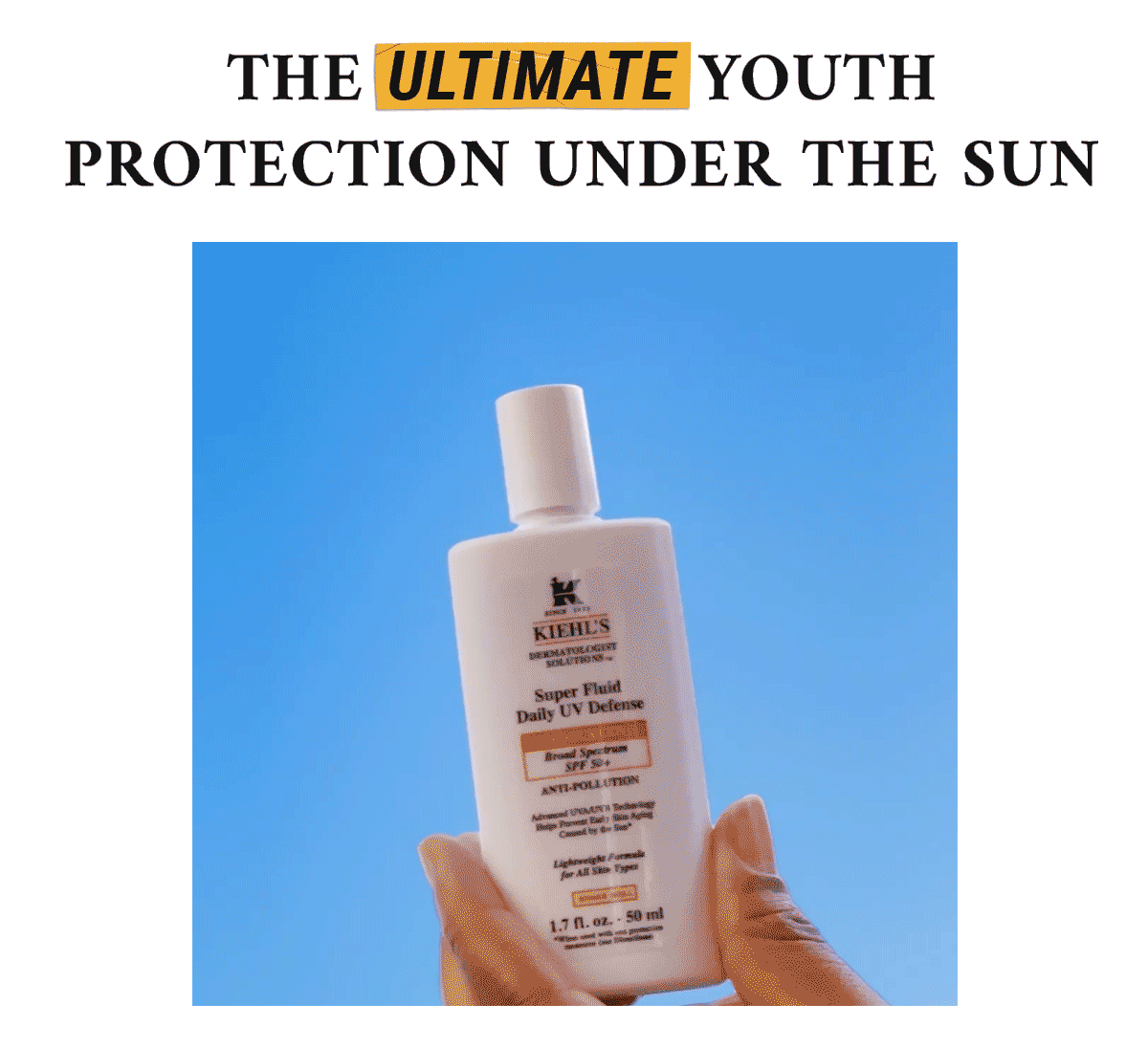 Kiehl's: 🌞 Happy National Sunscreen Day 🌞 | Milled