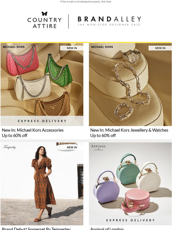 Country Attire: Michael Kors, Temperley London, Aspinal of London ...