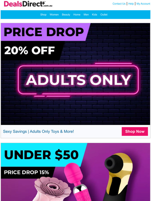 DealsDirect: Psst! Adults Only Sale Now On! | Milled