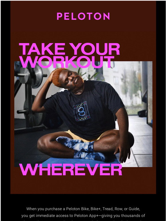 Peloton: Three days. Thousands of workout options. | Milled