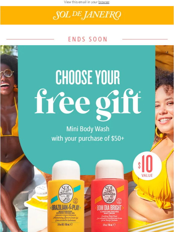 Sol de Janeiro: Our gift to you: FREE* Mini Body Wash of your choice ...