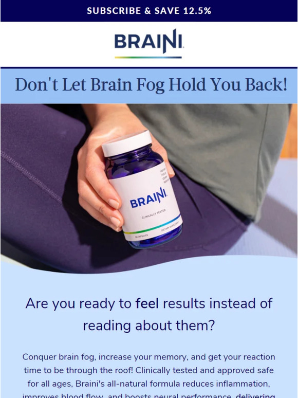 Braini: Experience the full benefits of Braini - subscribe now and get ...