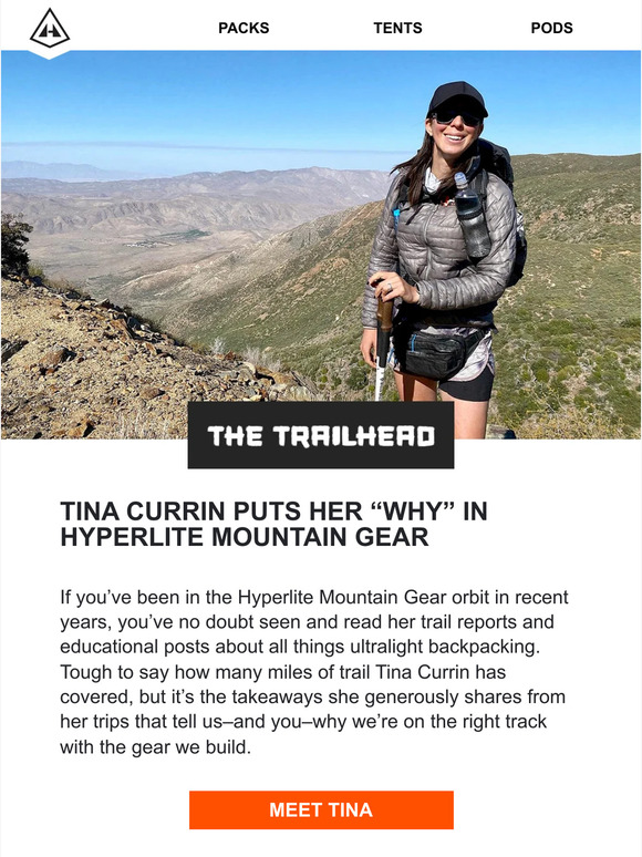 Hyperlite Mountain Gear: Tina Currin Has Her Reasons to Adventure with ...