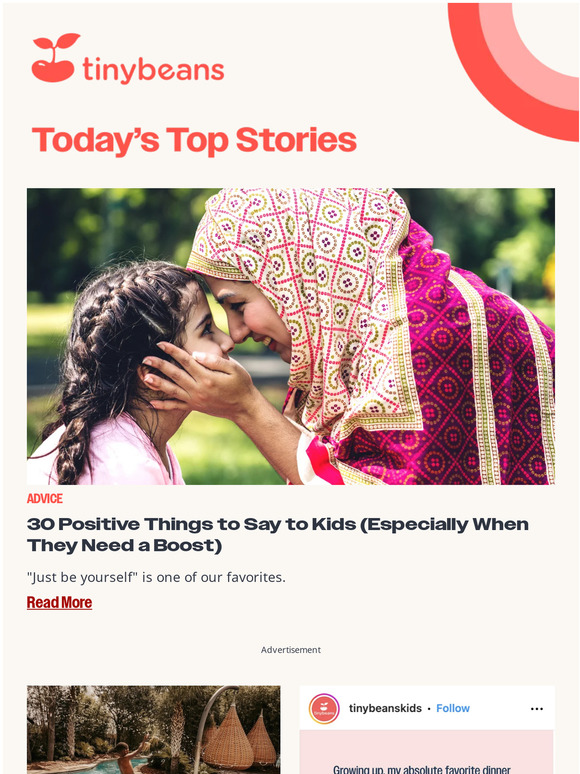 Tinybeans: 30 Things Your Kids Would Love to Hear You Say | Milled