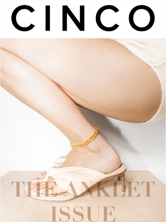 CINCO: CINCO: the anklet issue | Milled