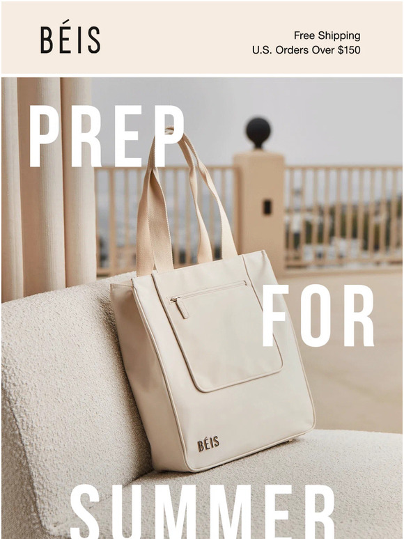 Beis Travel Email Newsletters: Shop Sales, Discounts, and Coupon Codes