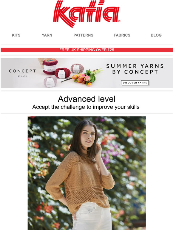 Katia: FREE pattern for advanced knitters | Milled