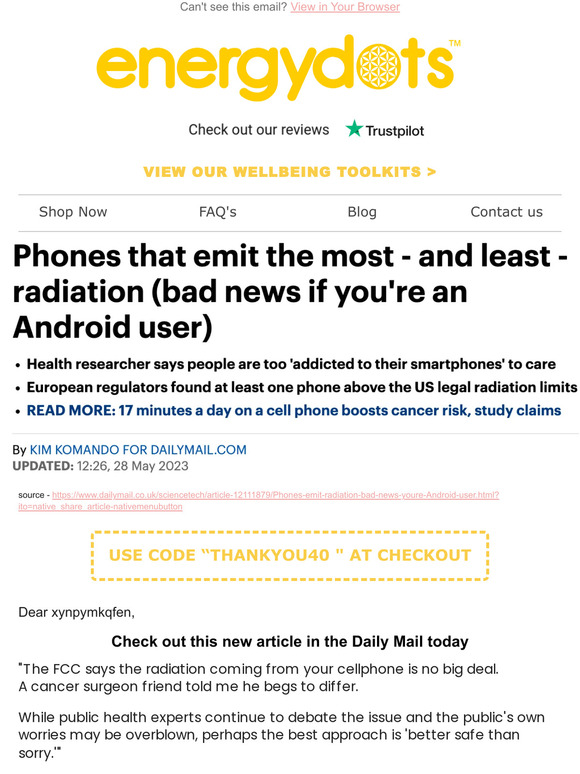 Energy Dots: —, WHICH PHONES EMIT THE MOST EMF? HOW SMARTDOT CAN HELP ...